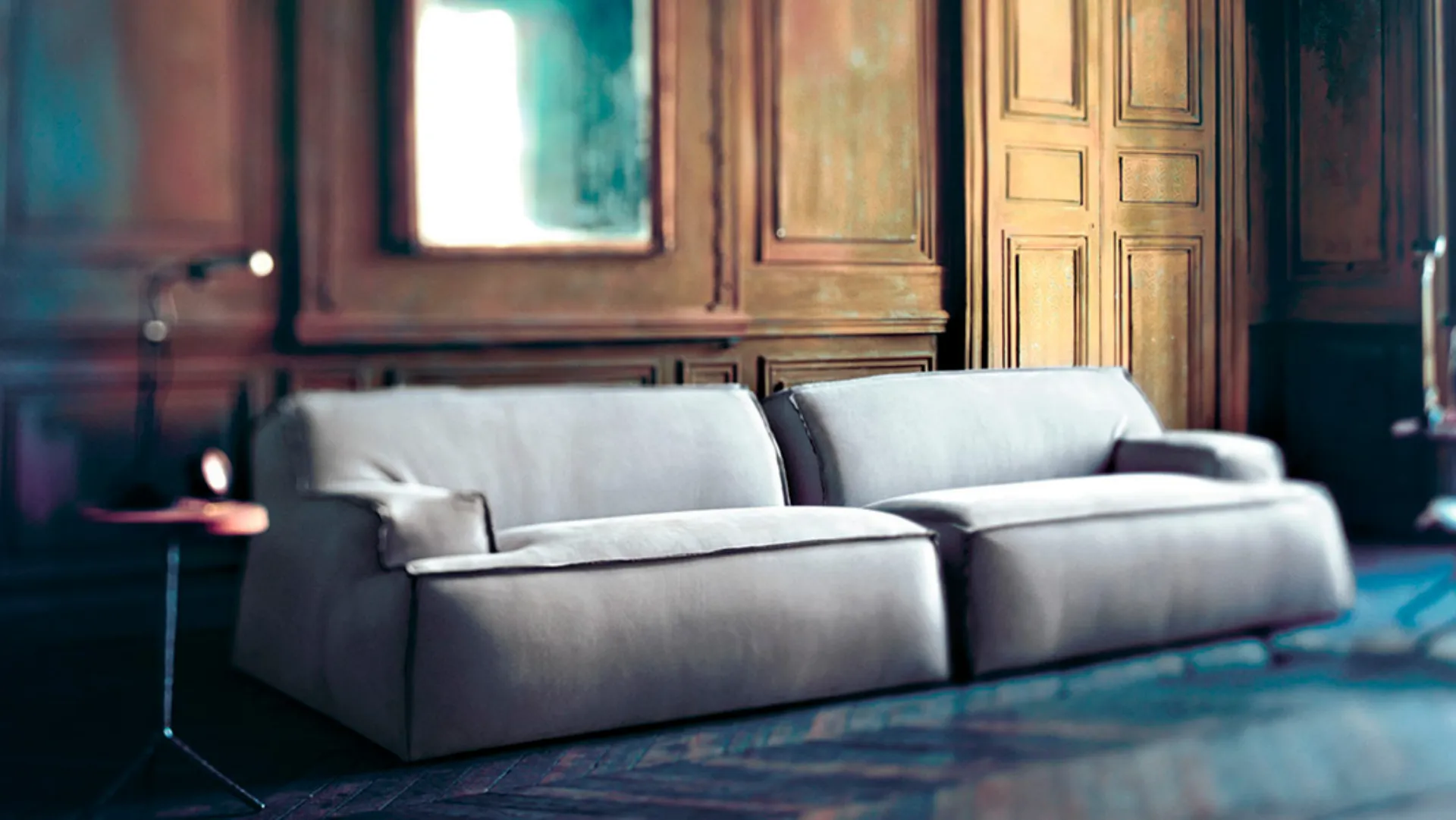 Divano in pelle Damasco Baxter