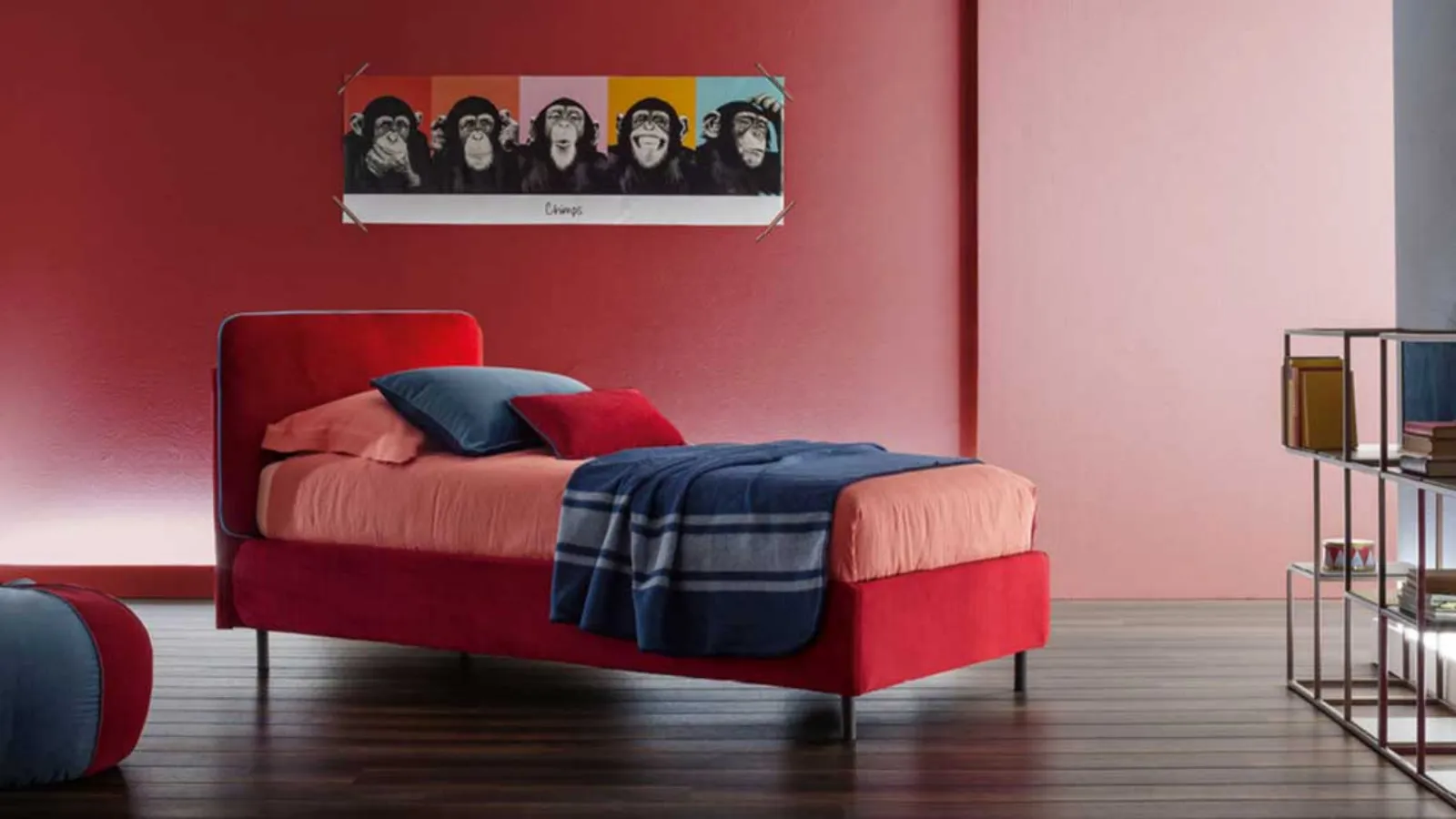 Letto Frick Round singolo Twils